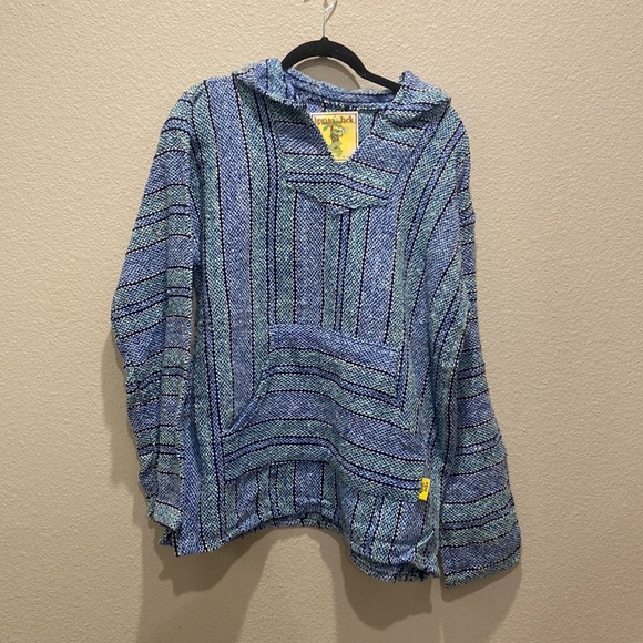 Iguana Jack | Shirts | Brand New Iguana Jack Handmade Pancho Size L ...